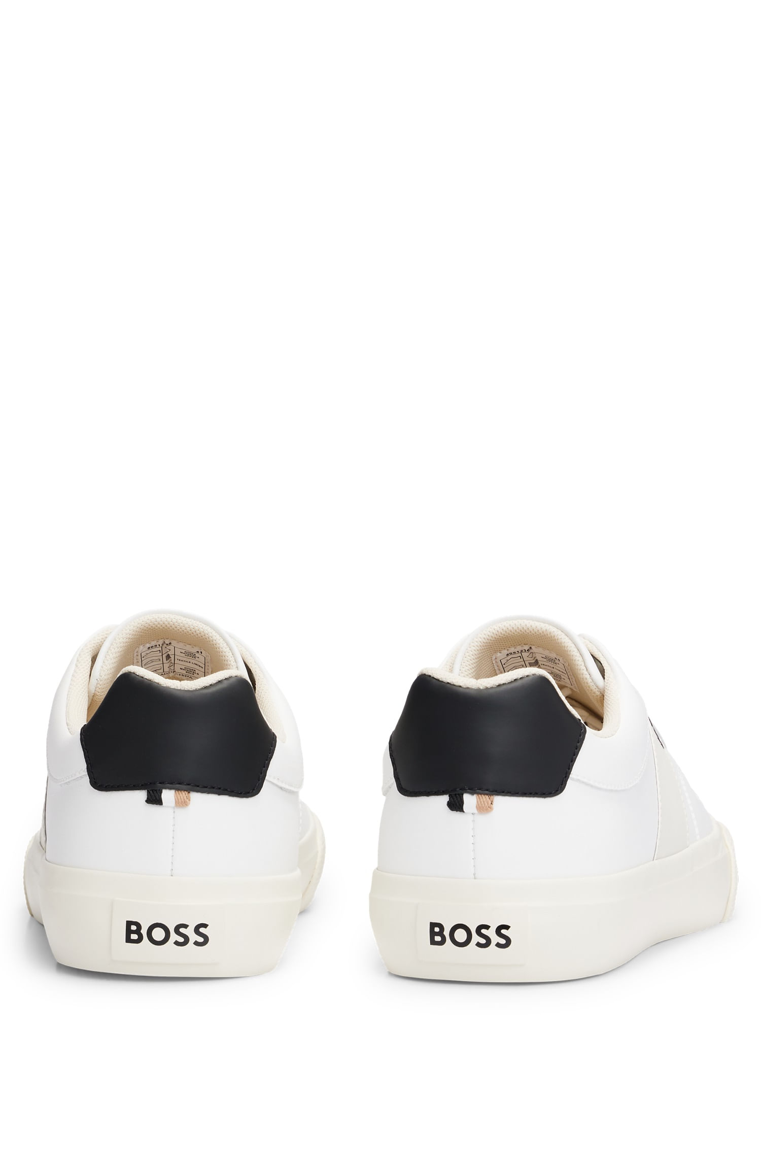 Tênis Boss Estilo Cupsole Com Faixa Contrastante - Hugo Boss